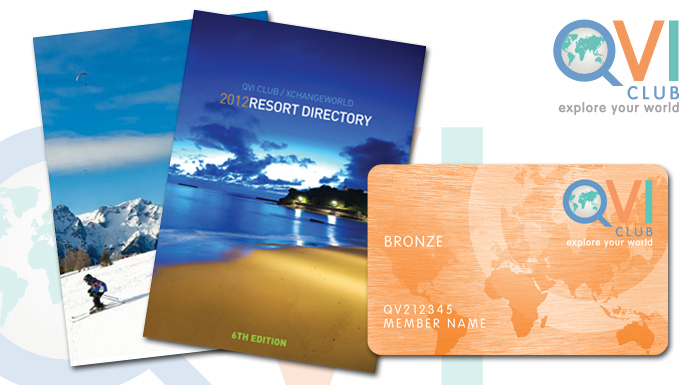 QVI Club Bronze Vacation Membership + Member's Brochure & Resort Directory